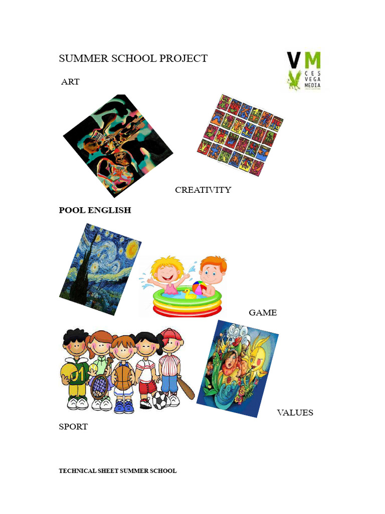 Summer School Project 15 16 | PDF | The Arts | Learning