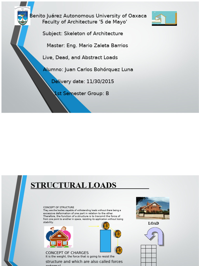 Live, Dead, and Accidental Loads | PDF | Structural Load | Earthquakes