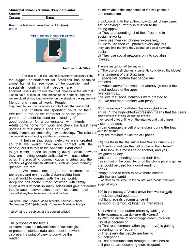 Mobile Generation Article | PDF | Mobile Phones | Value (Ethics)