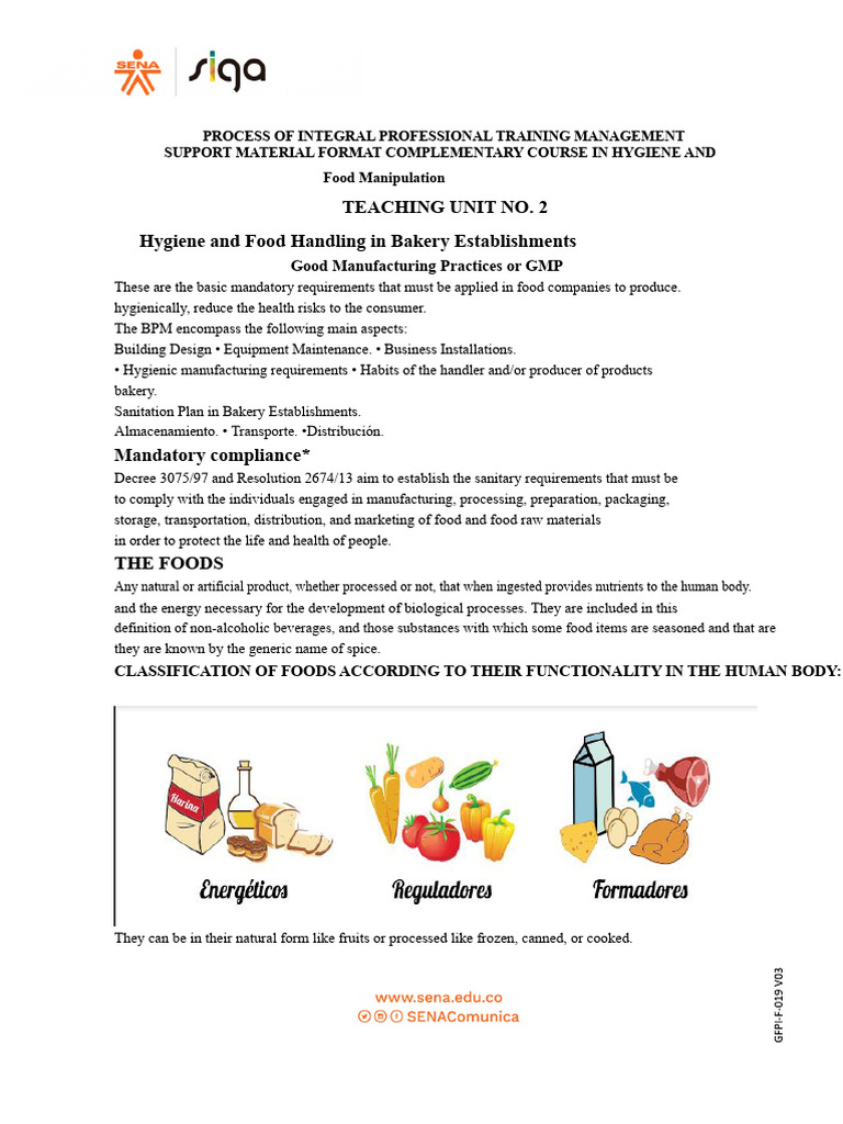 Practical Guides - Good Hygiene Practices in Bakery, Pastry, and ...