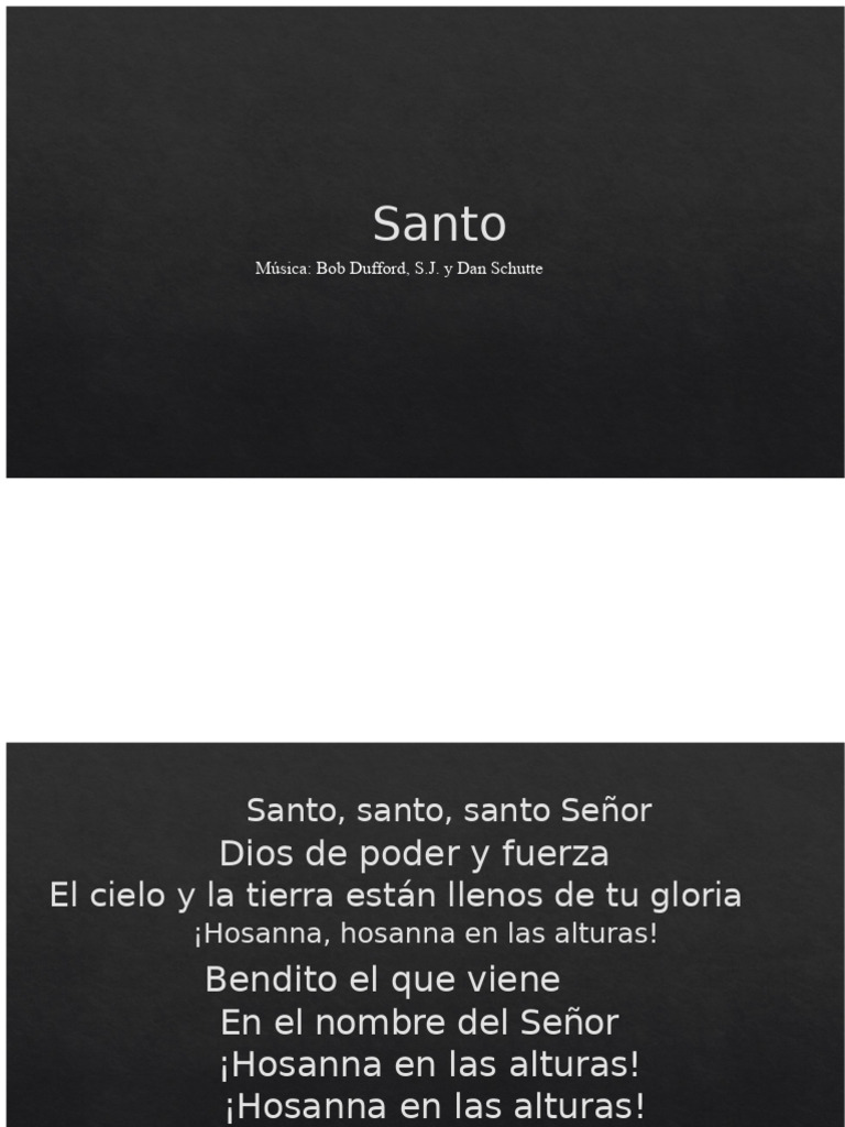 Sanctus (Dufford, S.J.) | PDF
