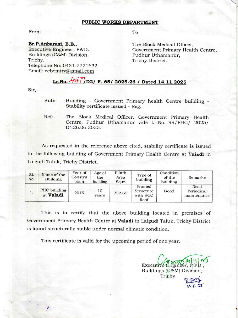 Stability Certificate | PDF