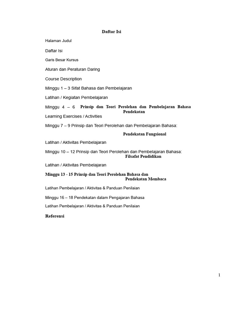 ESMANE-Modul Prinsip dan Teori Perolehan dan Pembelajaran Bahasa | PDF