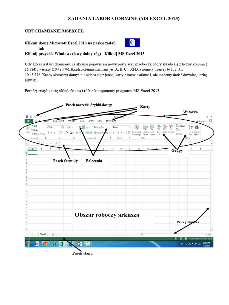 Excel Podstawy | PDF