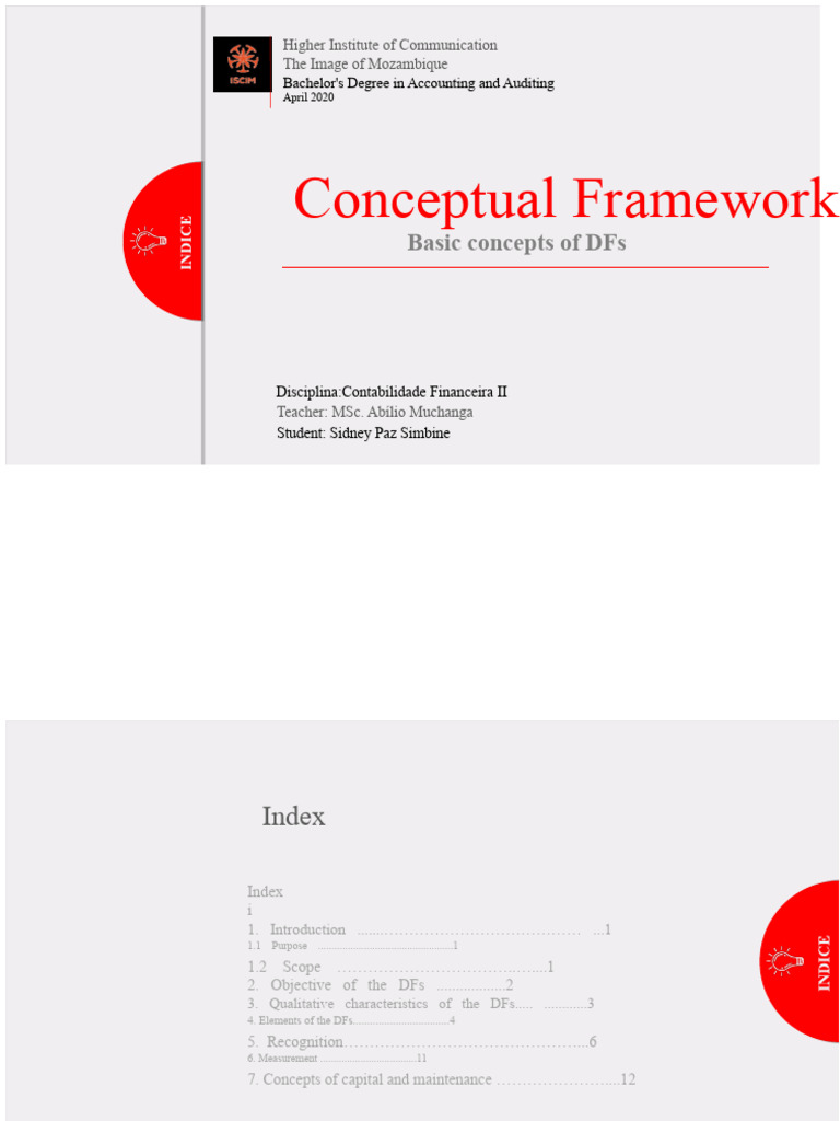 Conceptual Framework by Sidney Paz Simbine | PDF | Balance Sheet | Expense