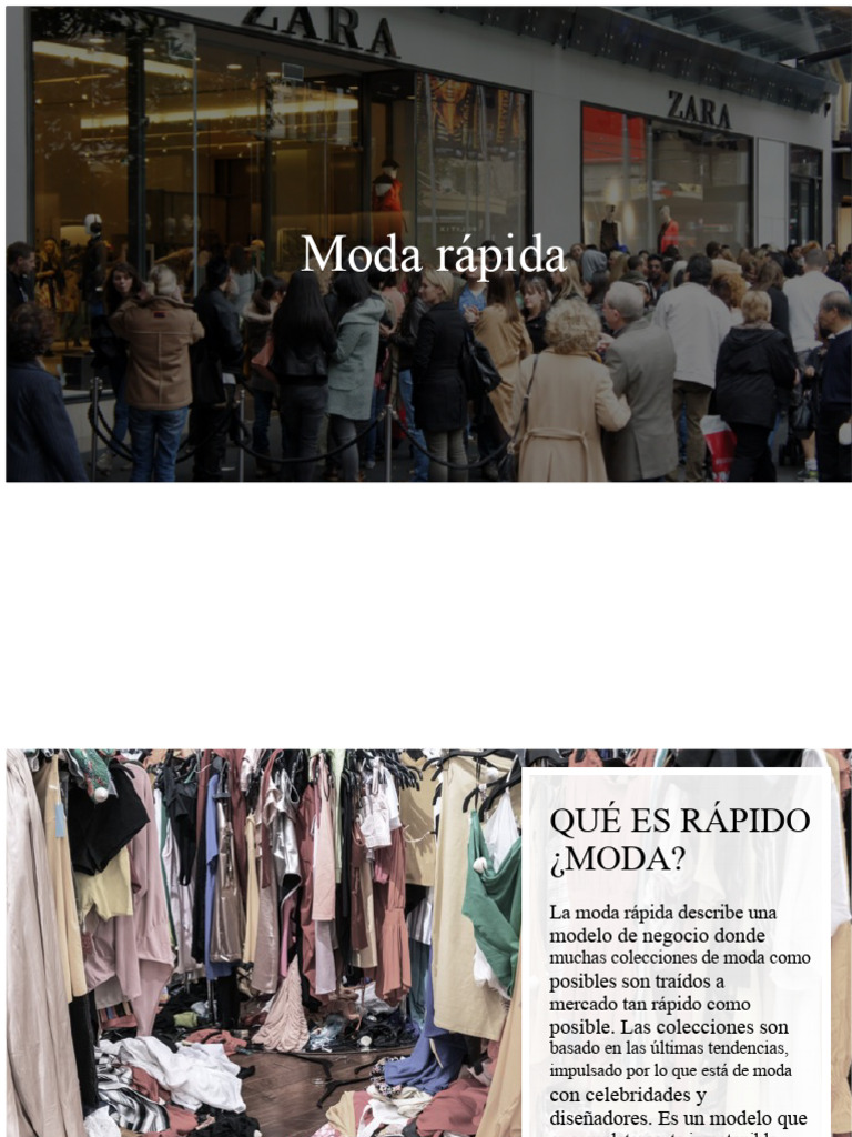 Moda Rápida | PDF | Moda | Economias