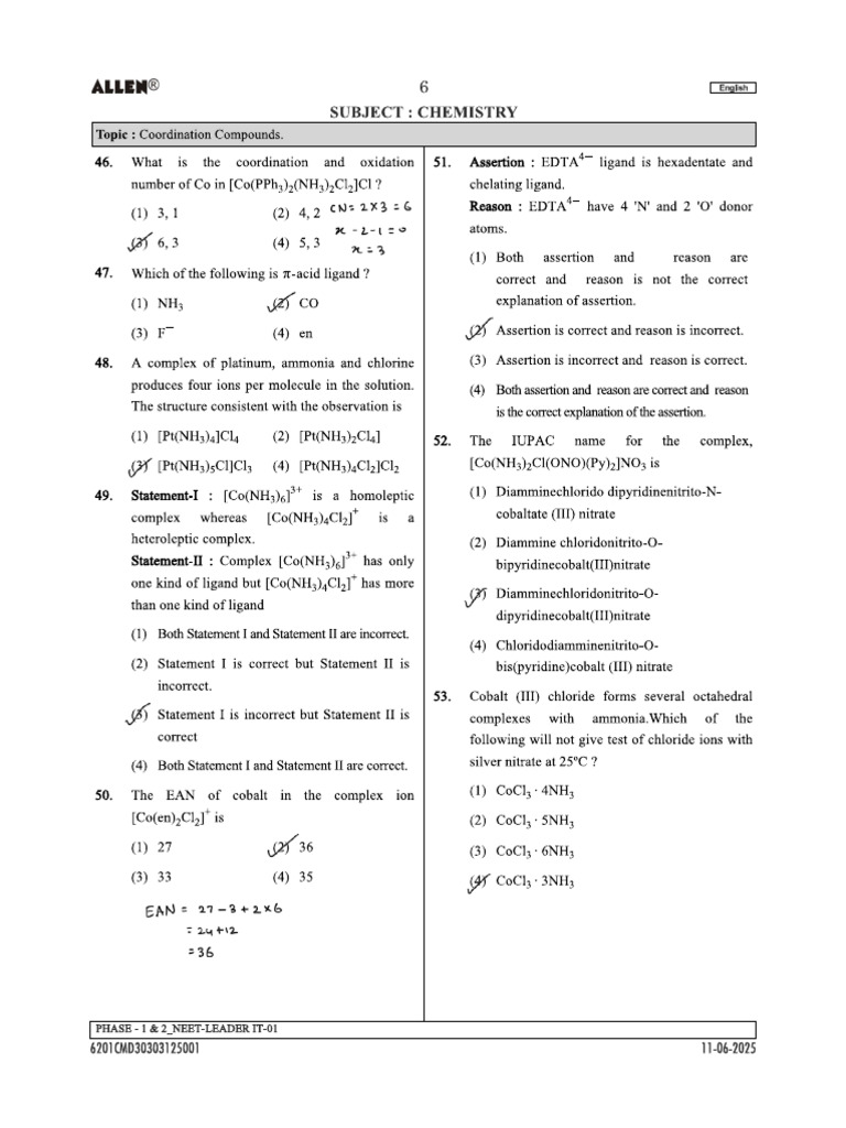 Coordination Nadar Assignment | PDF