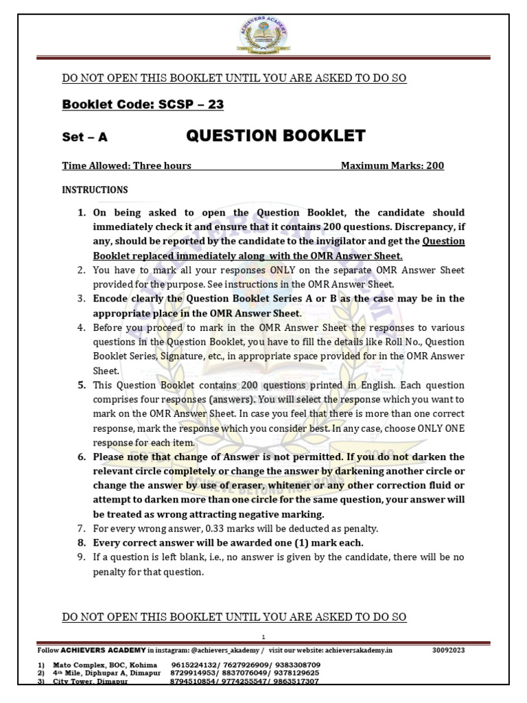 PMT 11 Full Length Mock Test Questions | PDF | Indian National Congress ...
