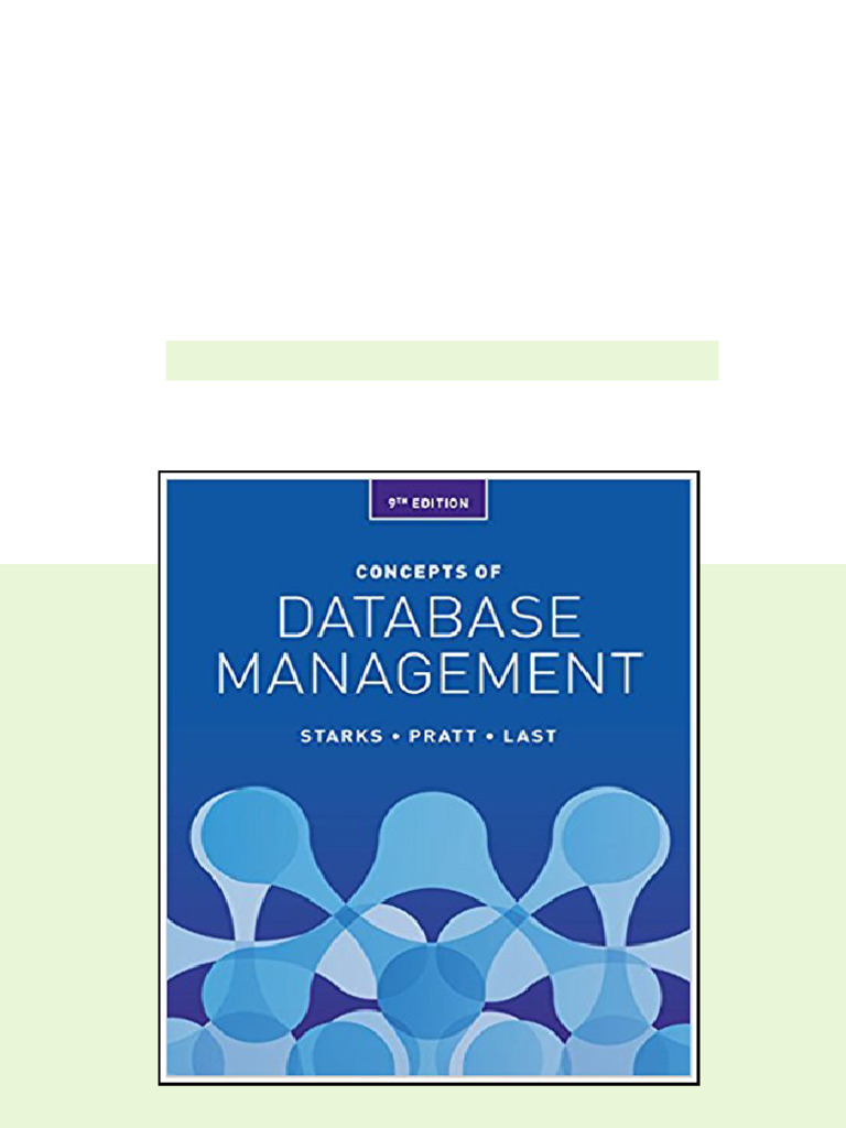 Solution Manual for Concepts of Database Management, 9th Edition, Joy L ...