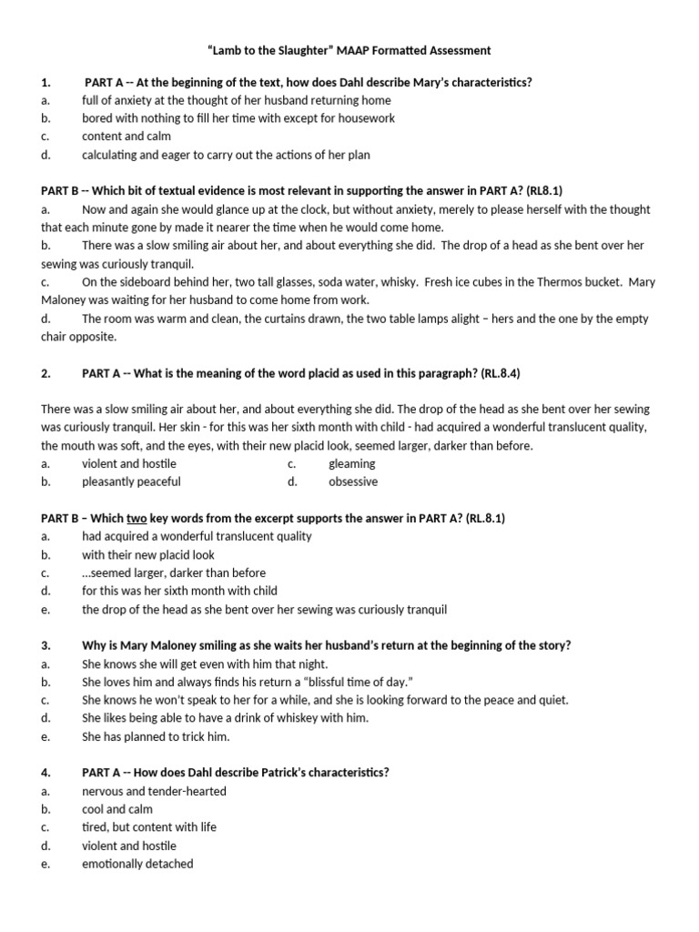 "Lamb to the Slaughter: MAAP Assessment" | PDF