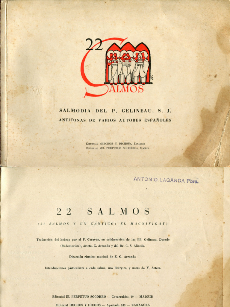 Salmo 130 (129) - Desde El Abismo Clamo A Ti - de Profundis Clamavi ...