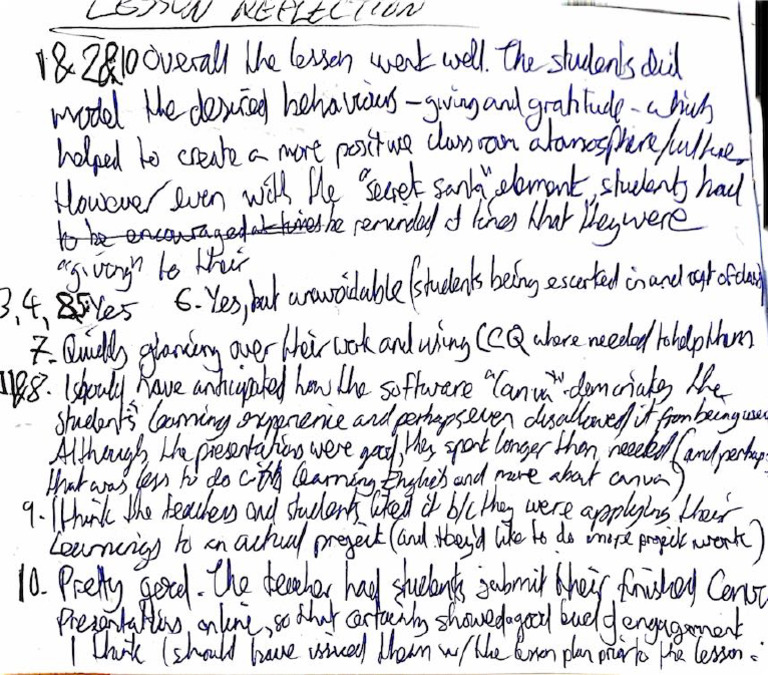 Lesson Reflection Scan 11 Dec 2025 at 16.07 | PDF