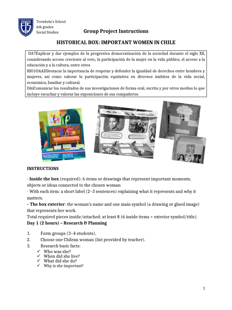 Historical Box Project 3days | PDF