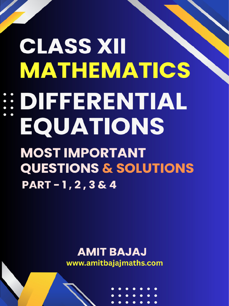 Diff Eqn | PDF