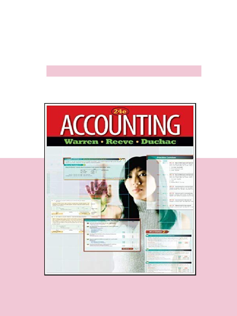 (Excel Solutions) Accounting 24th Edition Full Access | PDF