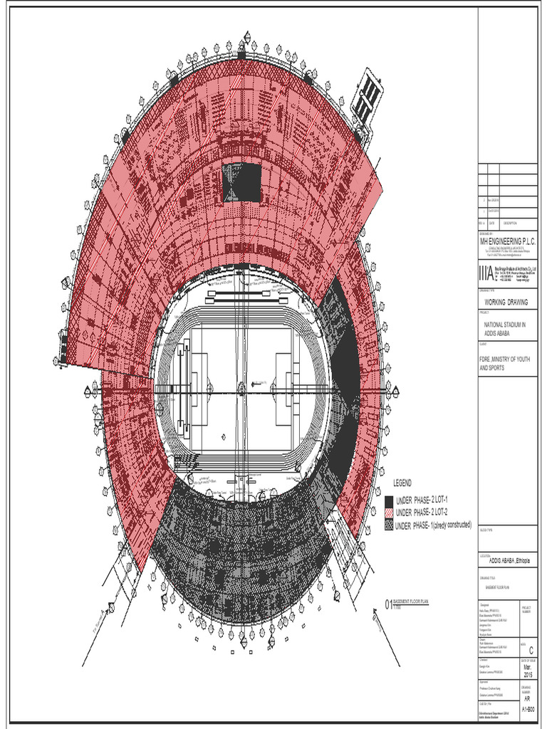 Basement Floor Plan for Stadium | PDF