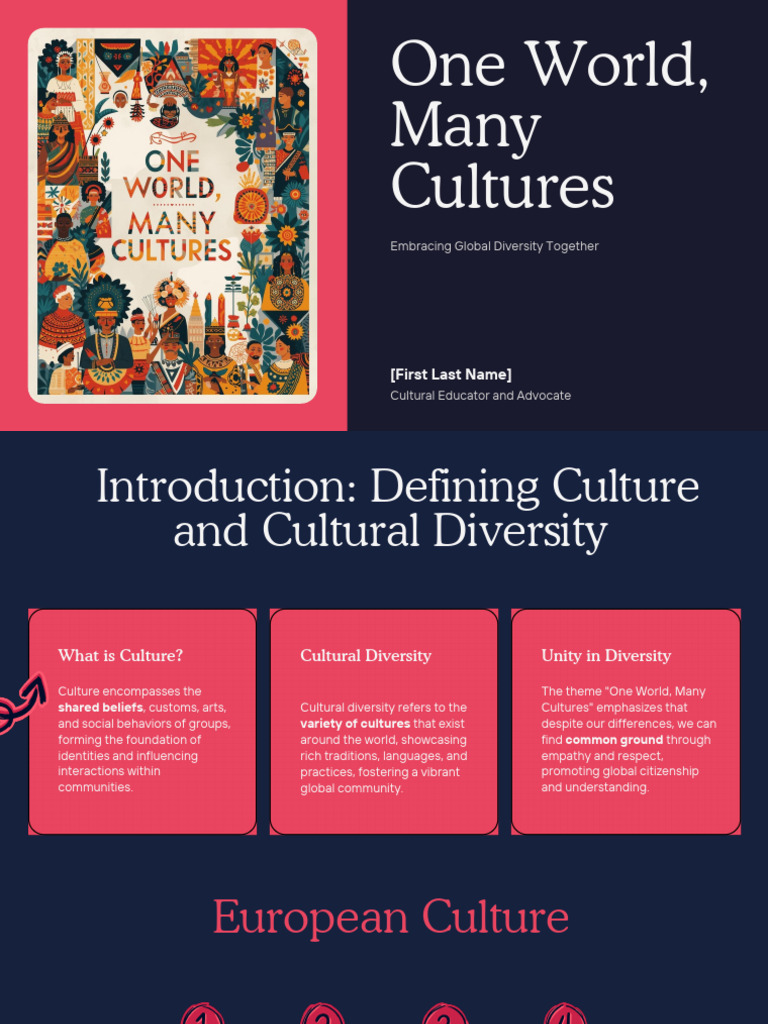 Presentation - One World, Many Cultures PDF | PDF | Traditions | Cuisine