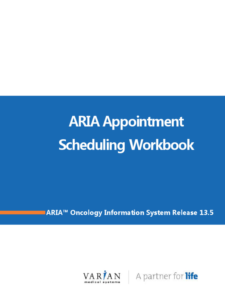 ARIA 13.5 Appointment Scheduling Workbook | PDF | Microsoft Outlook ...