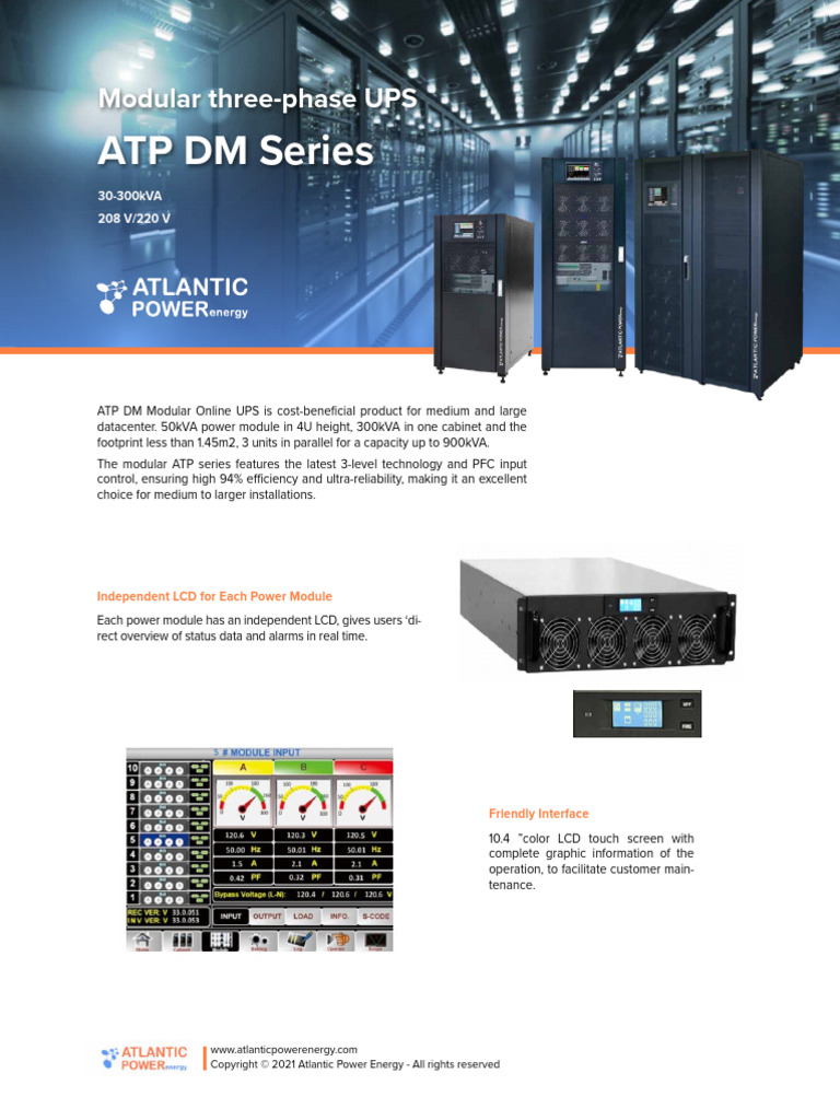 ANEXO A DATA UPS | PDF | Power Inverter | Rectifier