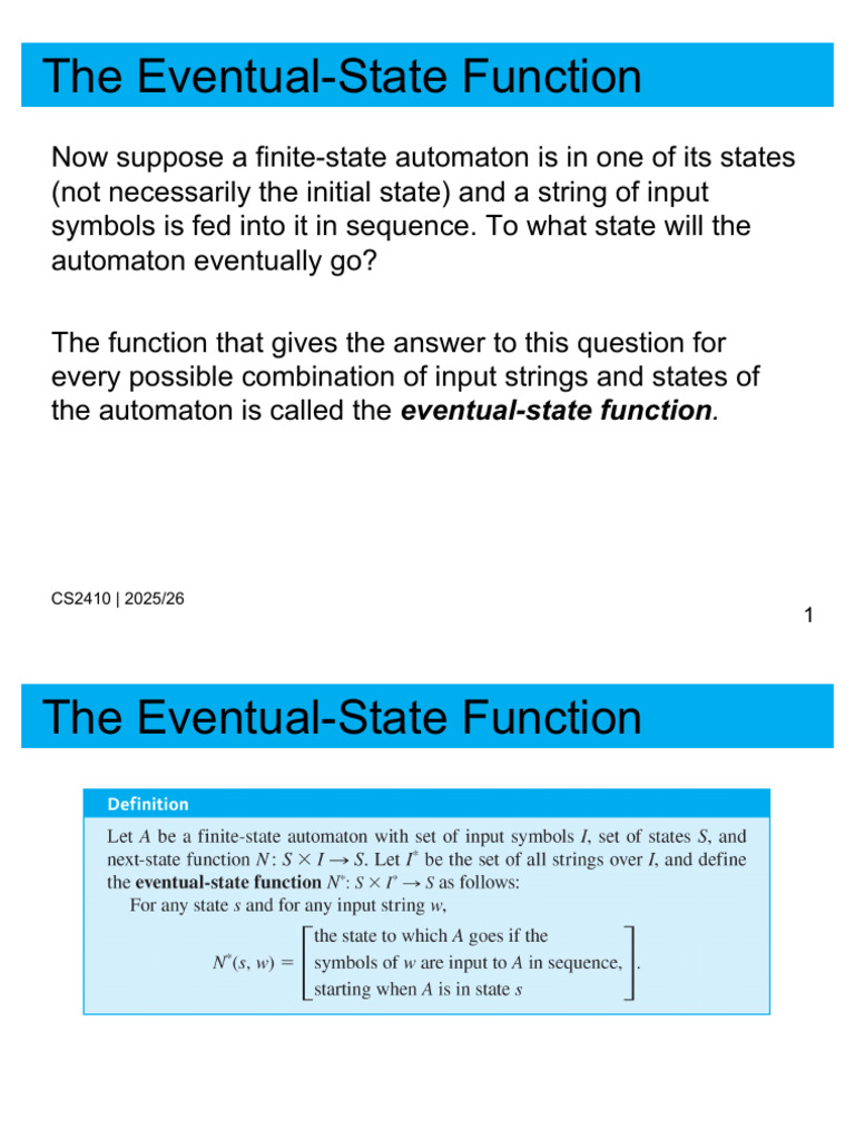 FSM 03 | PDF | Automata Theory | Mathematical Logic