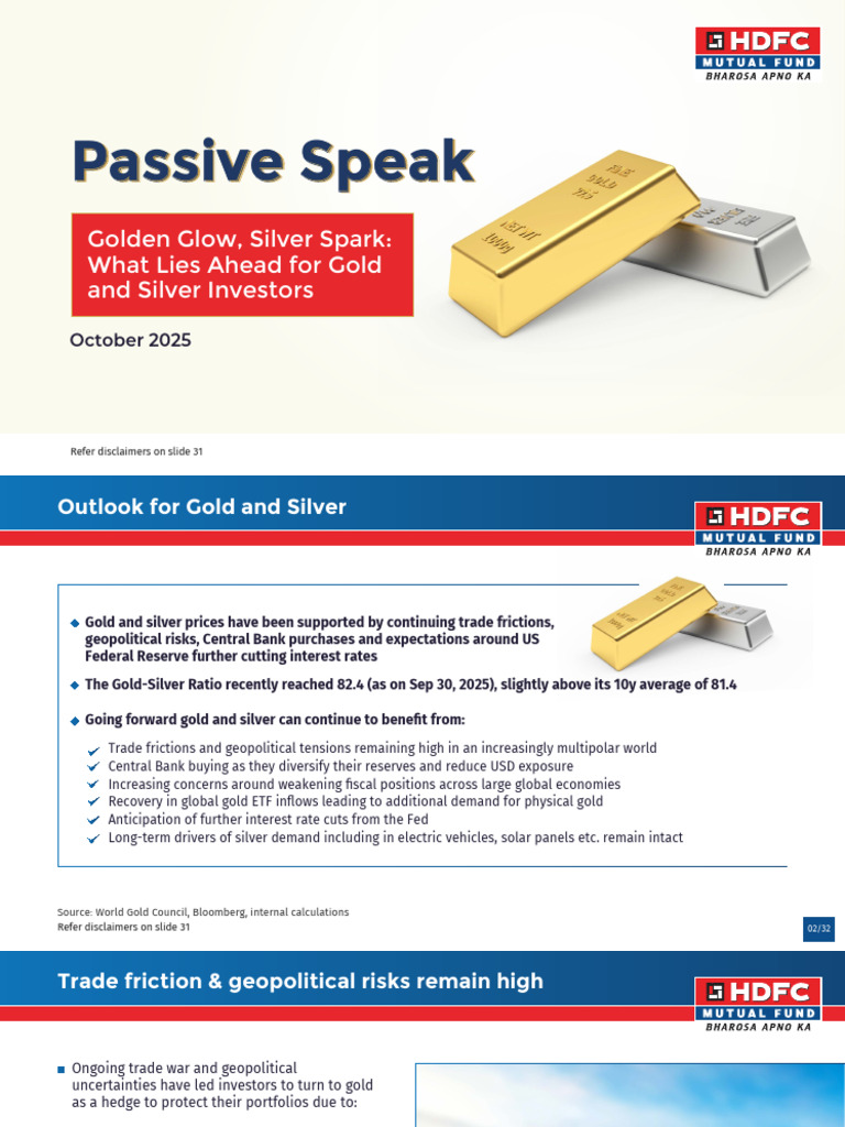 Gold and Silver Investment Outlook 2025 | PDF | Electric Vehicle ...