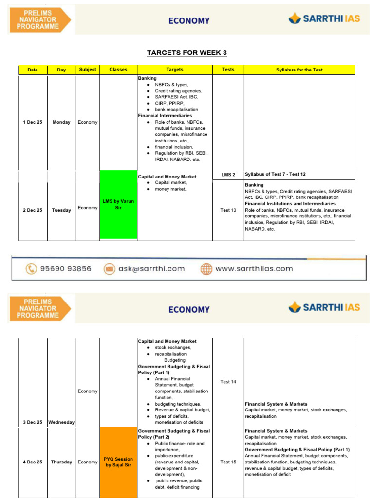 Week 3 - Schedule_72153022_2025_11_30_20_55 | PDF | Taxes | Government ...