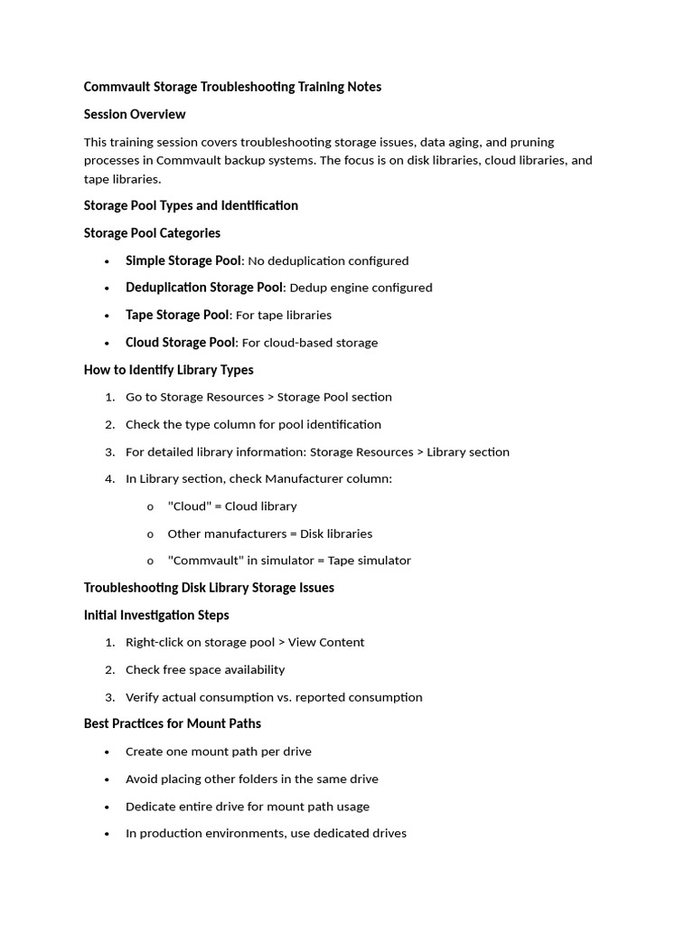 33 Dataaging Storagepruning Issues | PDF | Computer File | Computer Data Storage