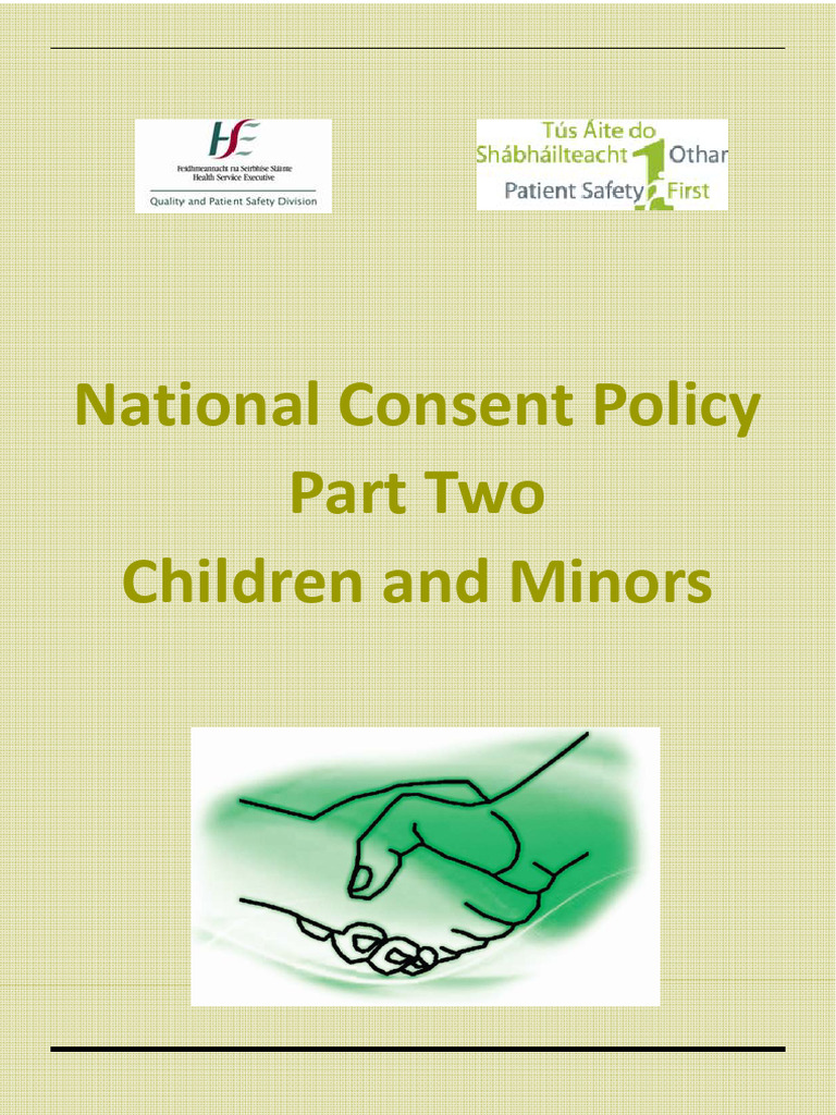 National Consent Policy Tusla | PDF | Informed Consent | Legal Guardian