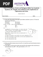 Parabolic Roller Coaster Design | PDF