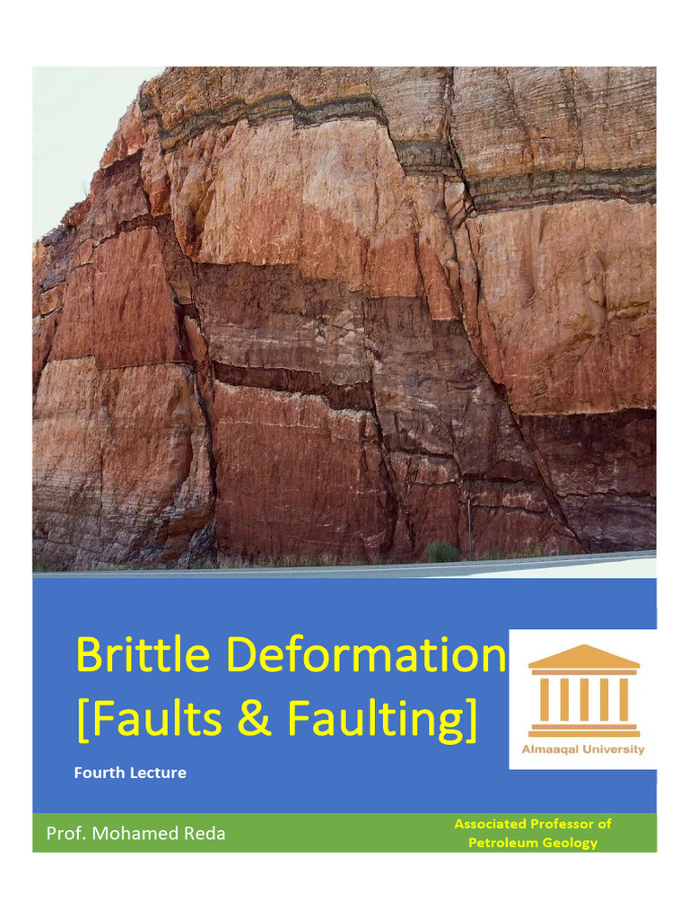 Brittle Deformation Faults and Faulting | PDF