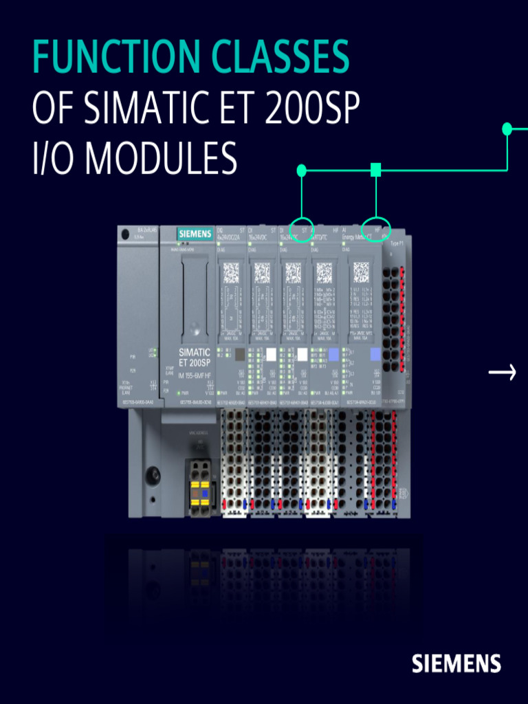 Function Classes of SIMATIC ET 200SP I O Modules 1763738732 | PDF