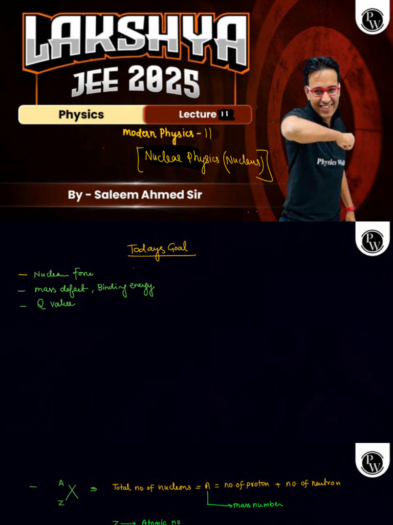 Modern Physics 11 Class Notes | PDF