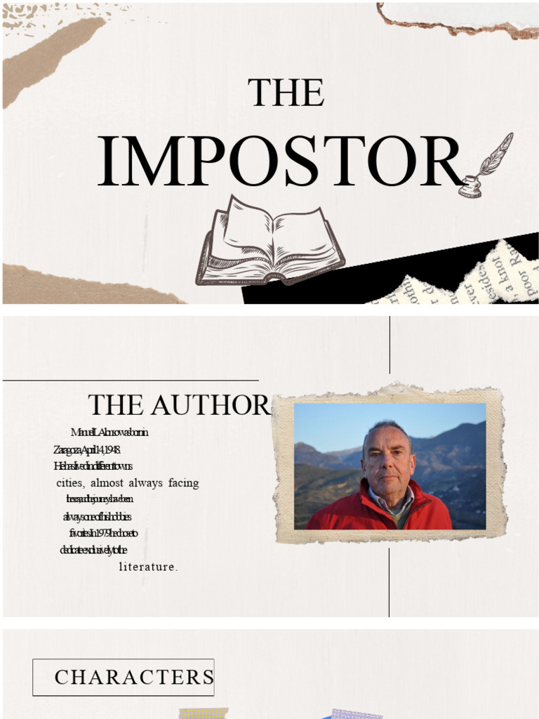 THE IMPOSTOR. | PDF