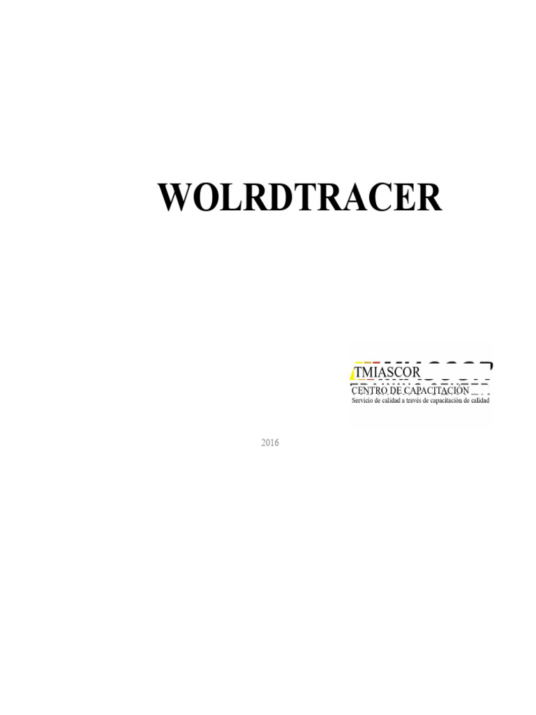 Entrenamiento en Gestión de WorldTracer | PDF | Pasajero | Archivo de ...