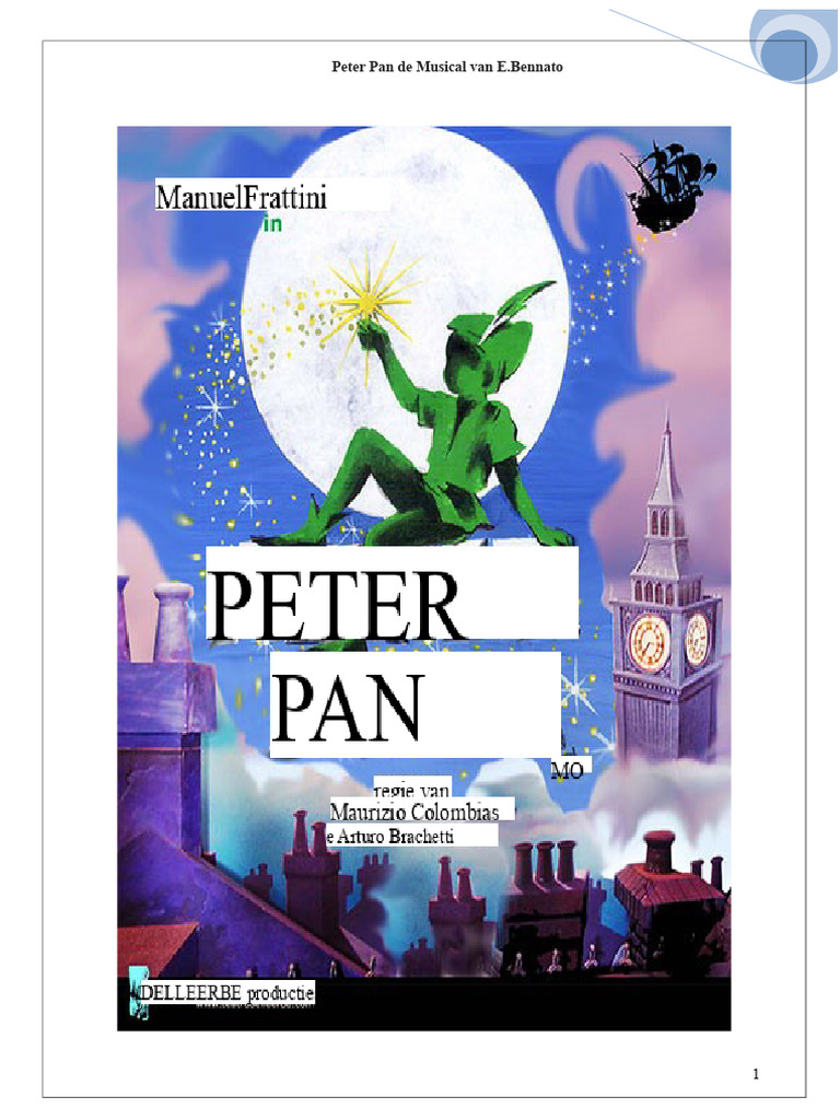 Peter Pan Van E. Bennato Origineel Script | PDF