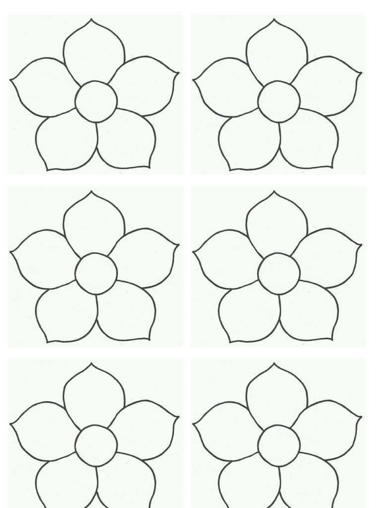 Flower Sheet A4 8 | PDF