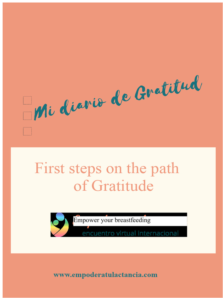 First Steps On The Path of Gratitude | PDF | Gratitude