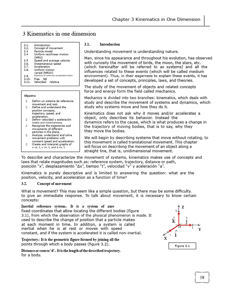 Kinematics in One Dimension Overview | PDF | Speed | Acceleration