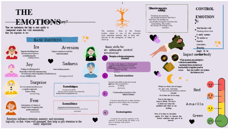 Infographic of Emotions | PDF | Emotions | Feeling