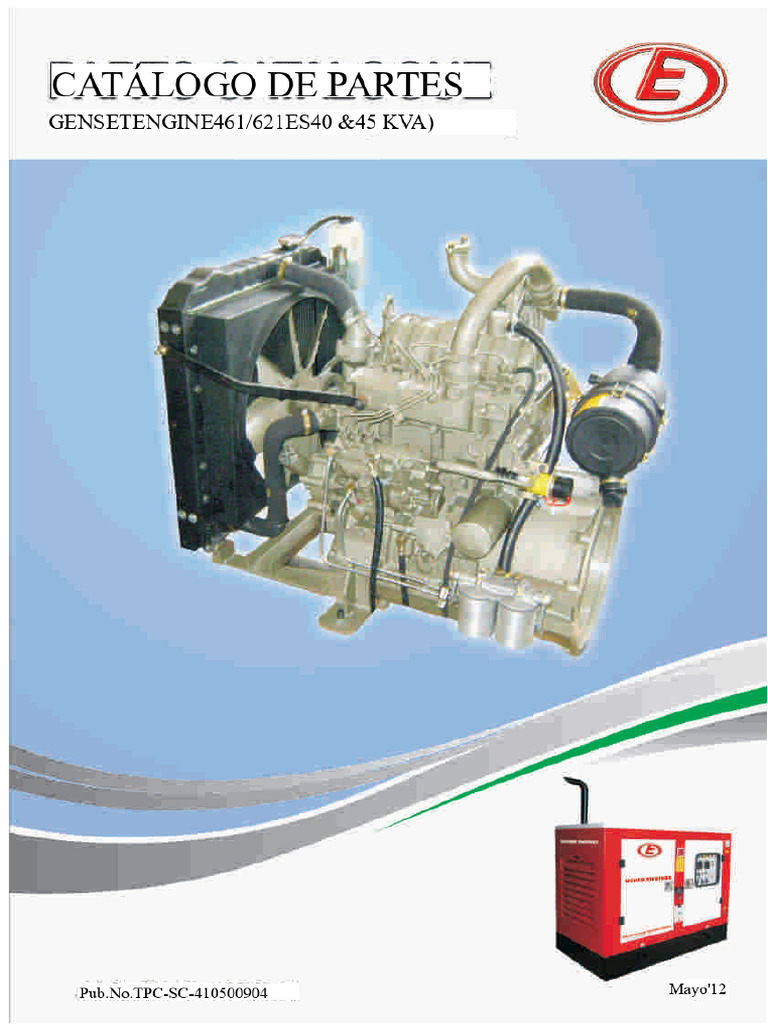 Catálogo de Piezas Motores Eicher 461/621 ES | PDF | Arandela (Hardware ...