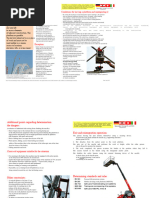 IPAF MEWP Emergency Rescue Procedures | PDF | Safety