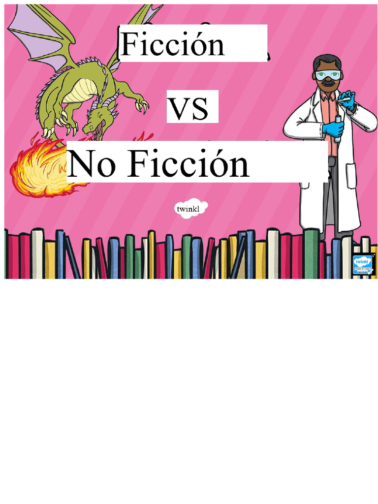 Diferencias entre Ficción y No Ficción | PDF