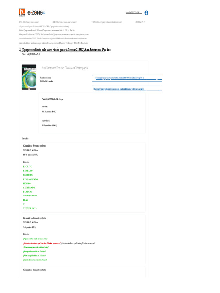 Unidad 4 Lección 1 Del Pre-Int de Jetstream | PDF