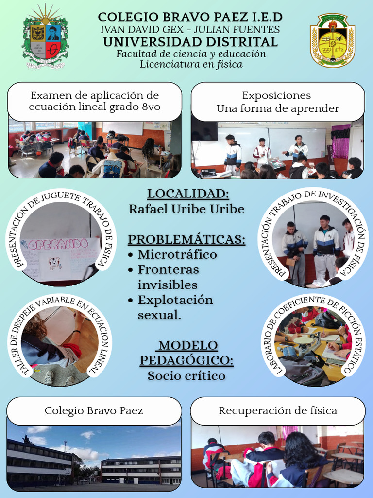 Problemáticas y Educación en Rafael Uribe | PDF | Ecuaciones | Objetos ...