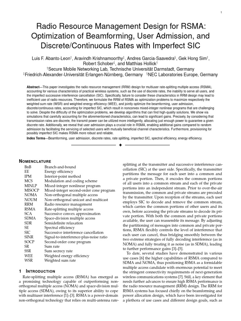 main TMC 2023 - Revised | PDF | Radio Resource Management | Matrix ...