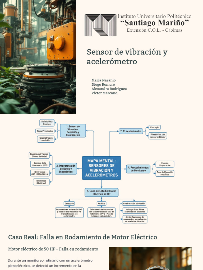 Falla en Rodamiento de Motor Eléctrico | PDF