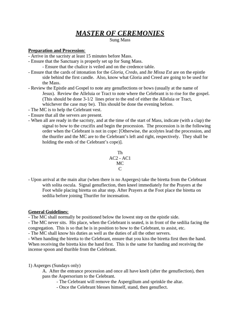 Sung Mass | PDF | Religious Rituals | Sacraments