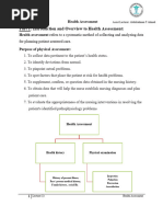 PQRSTU Method for Health Assessment | PDF | Physical Examination | Hand