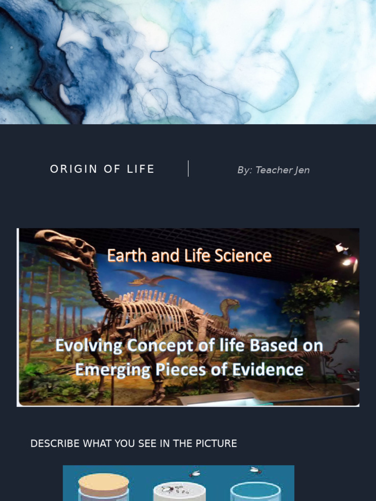 Origin of Life Theories | PDF | Abiogenesis | Biological Evolution