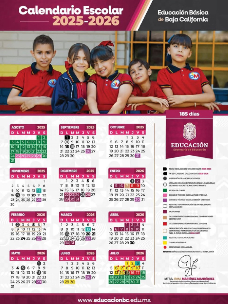 Calendario Escolar 2025-2026 | PDF